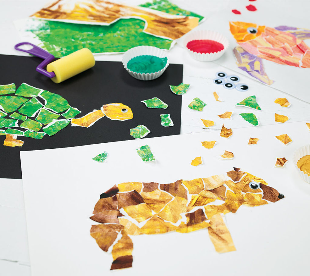 Torn Paper Animals - Colorations®