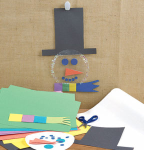Contact Paper Snowman - Colorations®