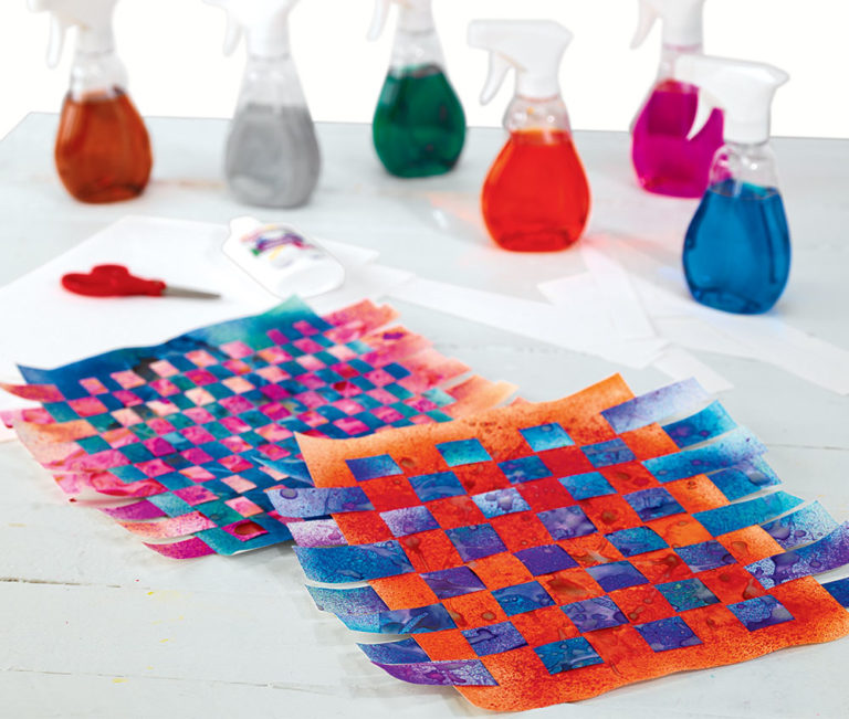 Watercolor Weaving Mat - Colorations®