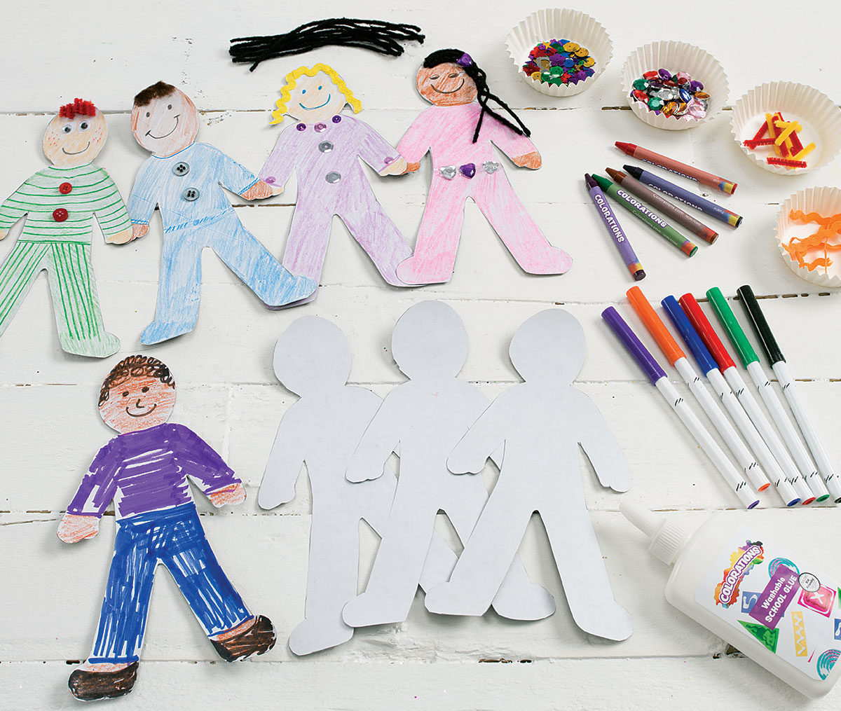 Multicultural Paper Dolls Colorations Multicultural Paper Dolls Colorations