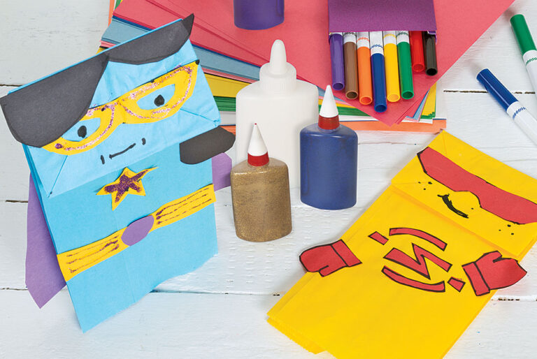 Paper Bag Super Hero - Colorations®