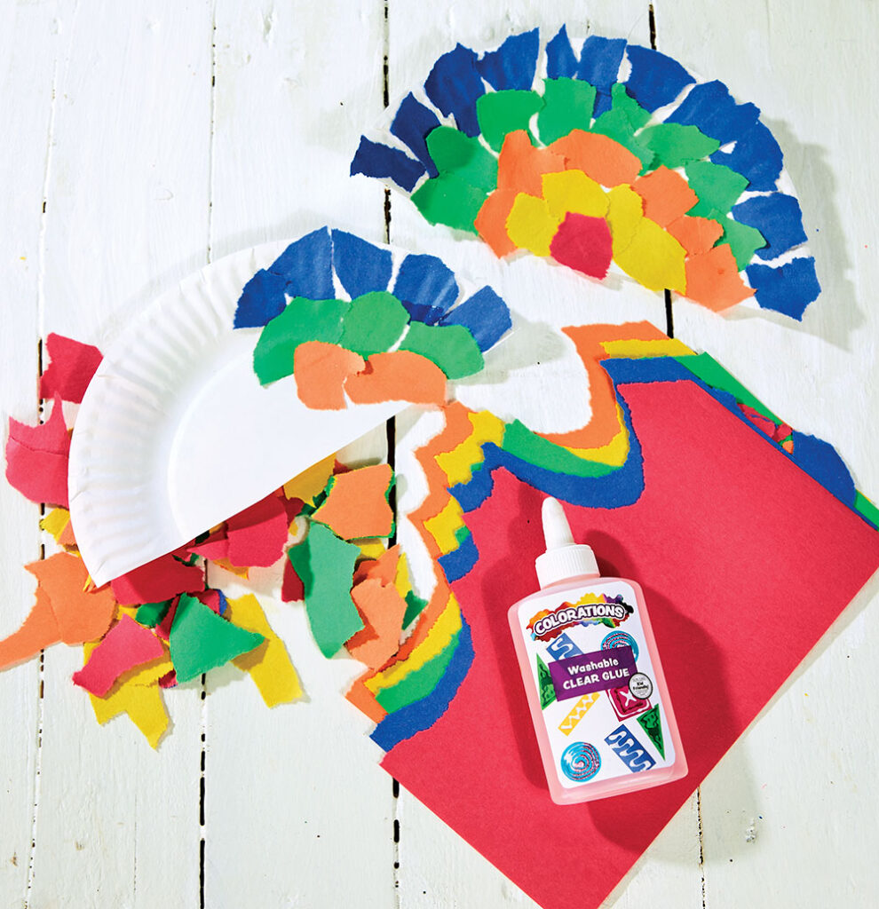 Torn Paper Rainbows - Colorations®